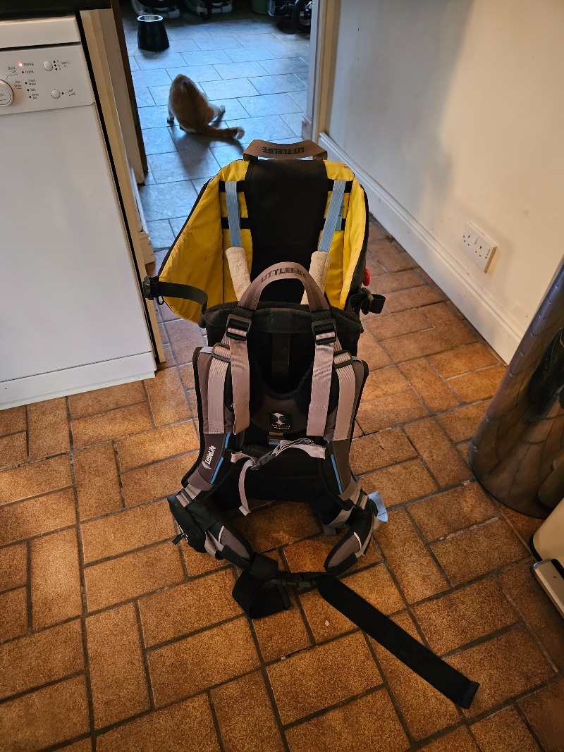 OFFER: Child carrier back pack (Mortimers Cross HR6)